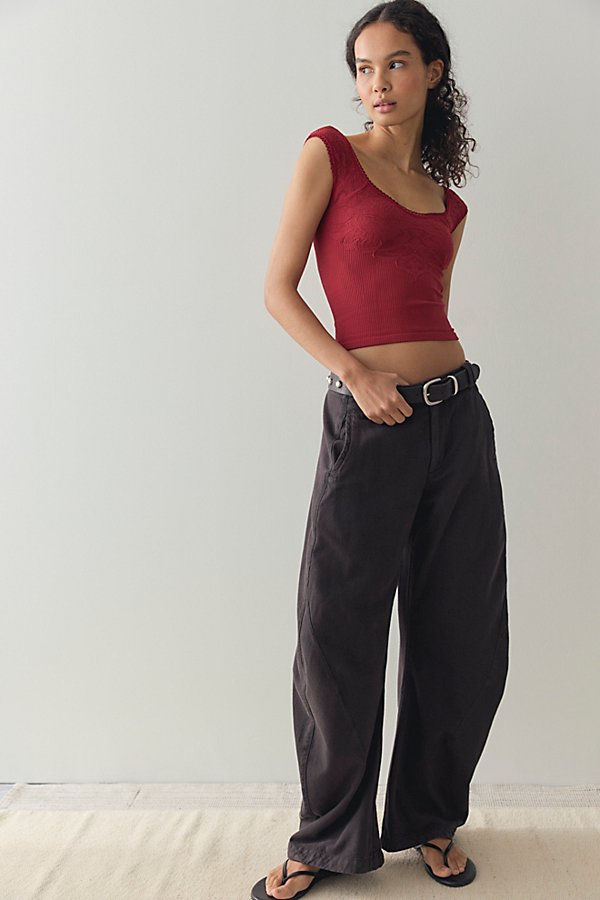 FREE PEOPLE Intimately Pretty Please Crop Top
